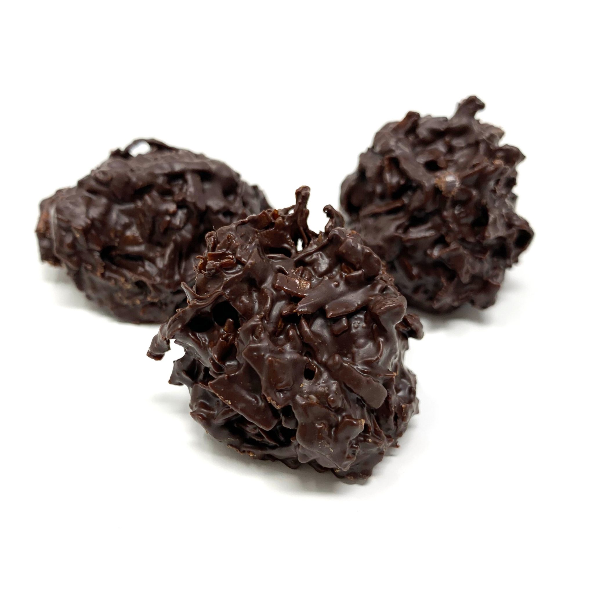 Dark Chocolate Coconut Haystacks - Somis Nut House