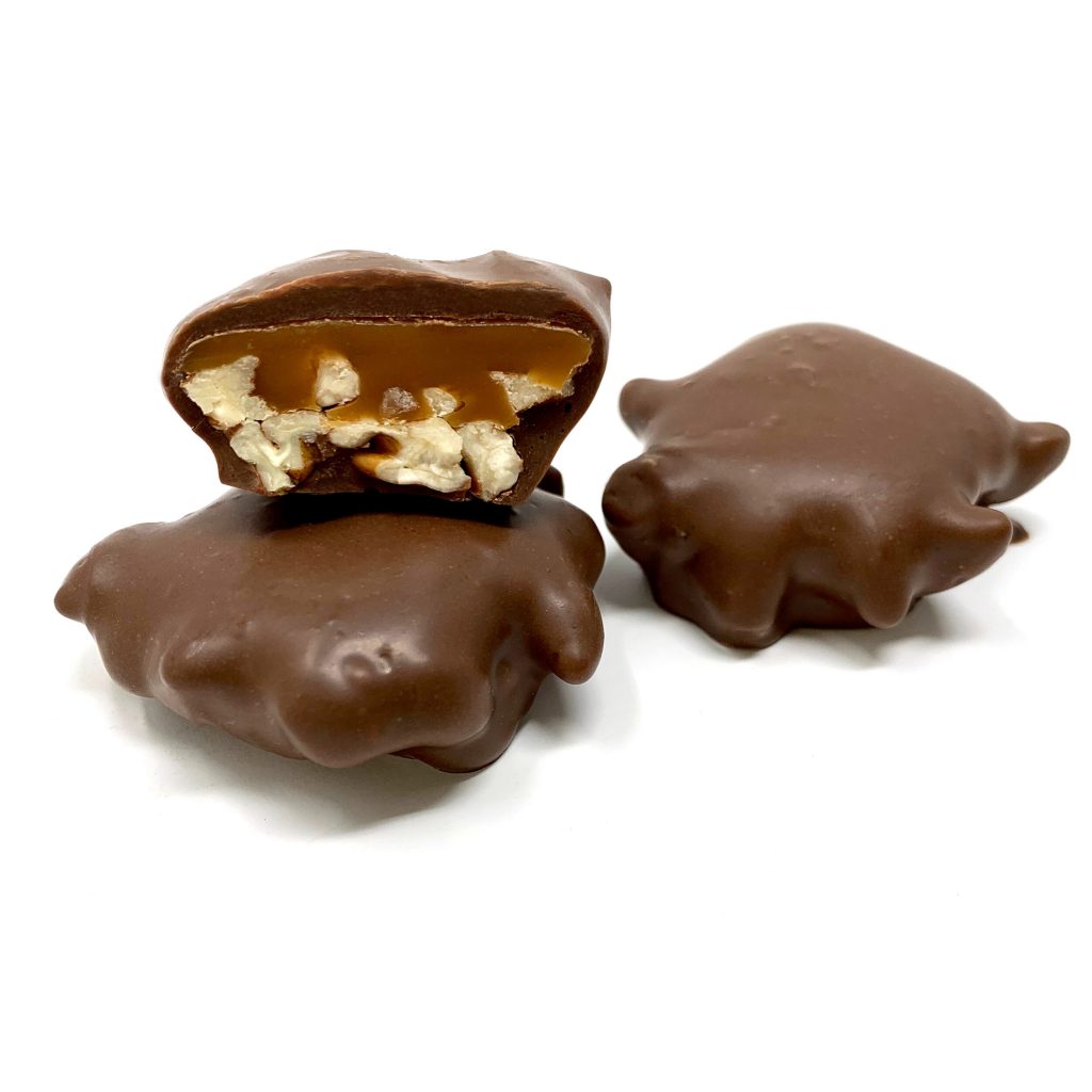 Milk Chocolate Caramel Pecan Turtles - Somis Nut House