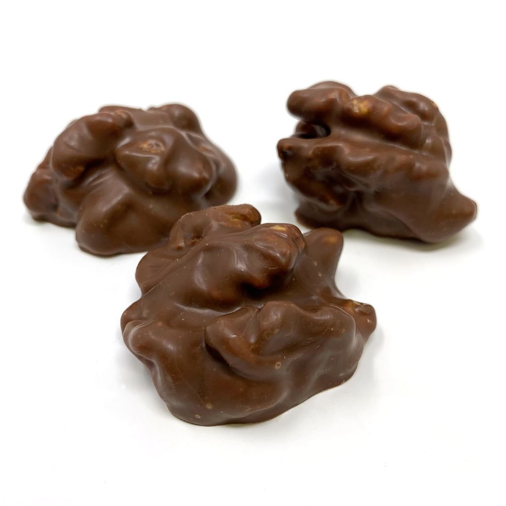 Milk Chocolate Walnut Clusters - Somis Nut House